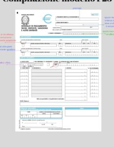 Codice Tributo F23: Tutte le Informazioni per il Pagamento del Modello F23"